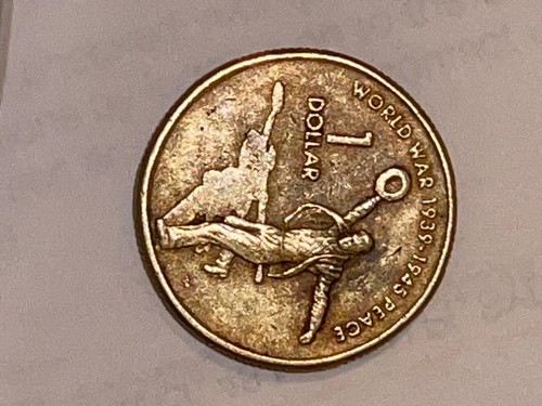 Rare Strike & Worm 2005 $1 Dollar Australian Coin 2005 IRB World War ...