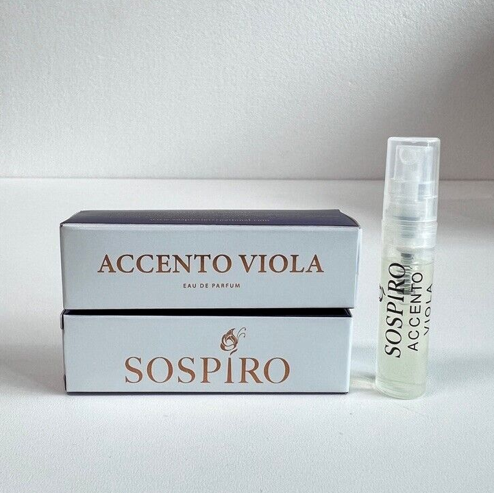 New In Box SOSPIRO ACCENTO VIOLA 2ml. Travel Spray | eBay