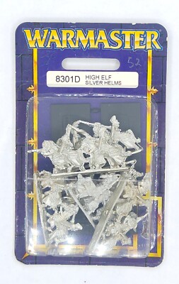 NOS!! WarMASTER 8301D High Elf Silver Helms Blister Pack METAL | eBay