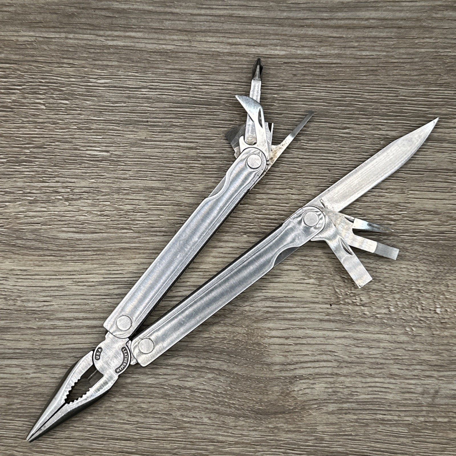Vintage Leatherman Multi Tool Marlboro Country Store BROKEN FILE! | eBay