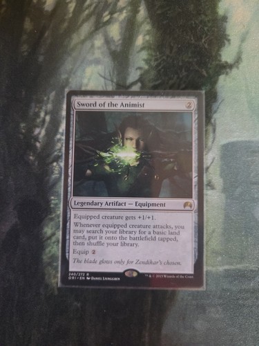 Sword of the Animist Magic Origins Regular Card 240 | eBay