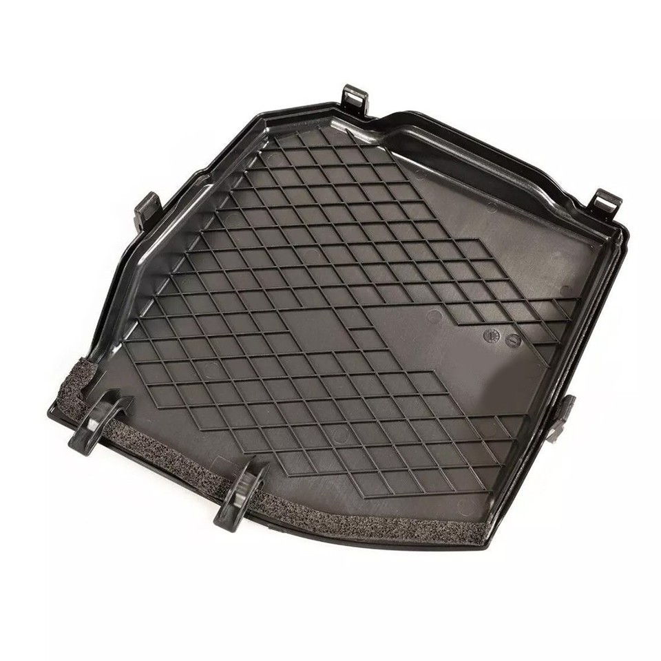Black Battery Cover Car Maintenance Battery Box Cover For Volvo ABS ...