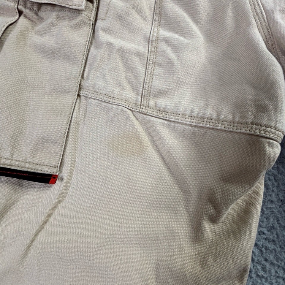 Icon Super Duty Motorcycle Pants Mens 34 x 27 Tan Canvas Asphalt ...