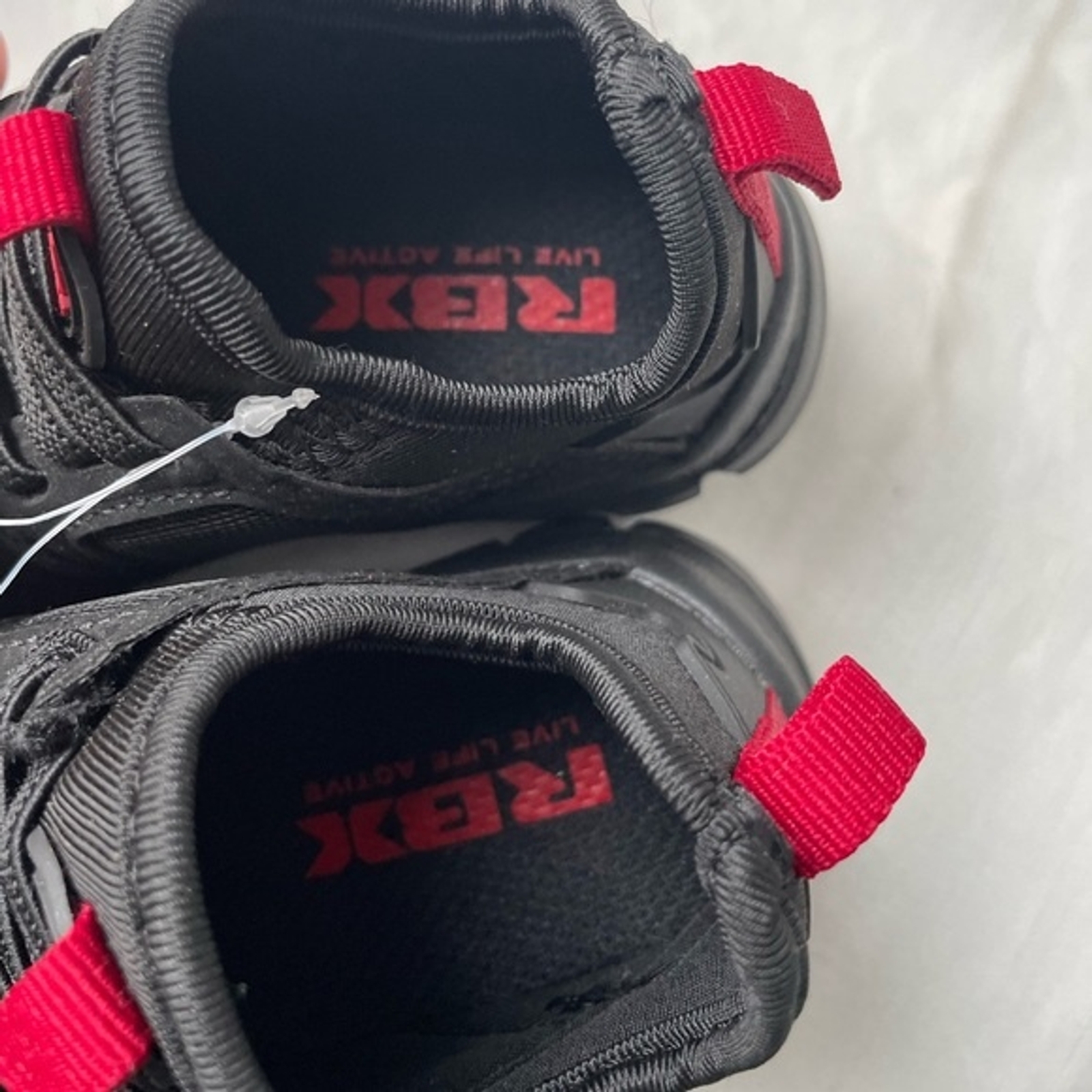 RBX TODDLER KIDS SHOES SNEAKERS RED BLACK VOMFY CUSHION SOLES BRAND NEW ...