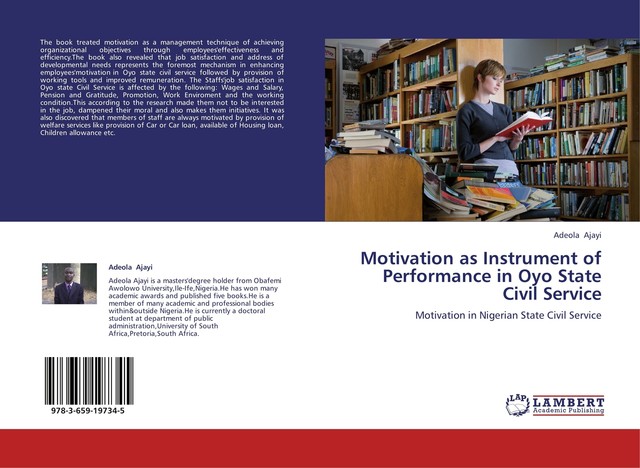 Motivation As Instrument of Performance in Oyo State Civil Service von ...