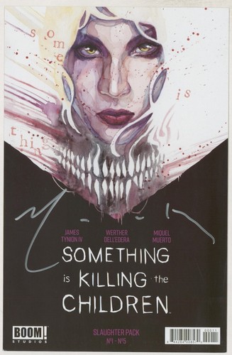 David Mack Art SIGNED Promo Boom! Shelf Talker Something is Killing the ...