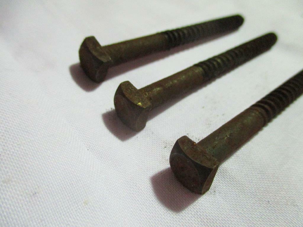 Wrought Iron Lag Bolts