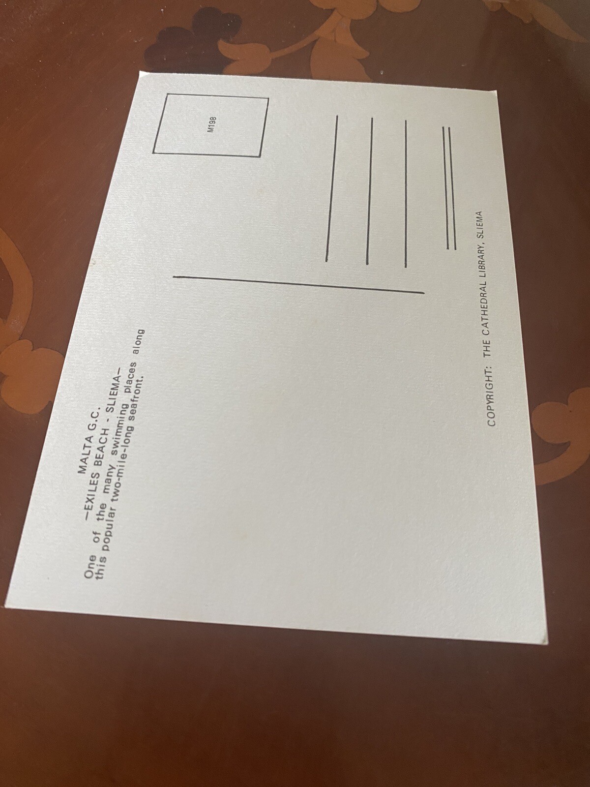 Seafront & Beach. Exiles Beach. Sliema. Malta. Vintage Colour Postcard ...