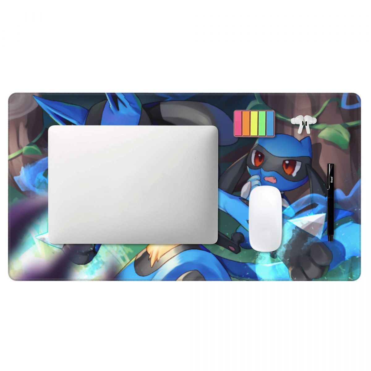 Lucario - Board Game Pokemon Playmat Games Mousepad Play Mat of TCG 225415 | eBay Australia