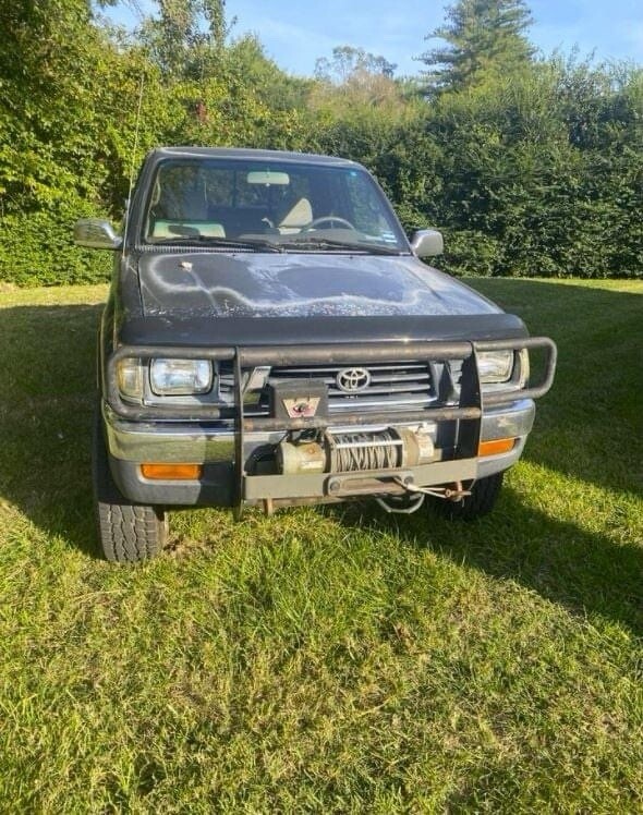 Toyota Tacoma First Gen Warn Transformer Trans4mer Winch Bumper Brush ...