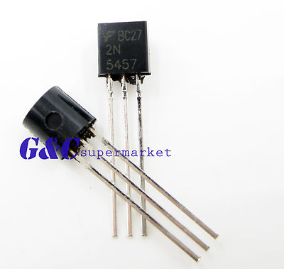 10PCS 2N5457 FSC JFET N-CH 25V 625MW TO92 | eBay