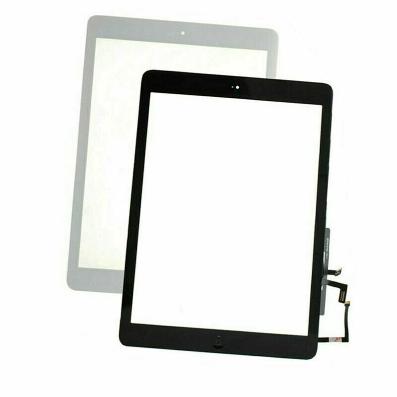 Touch Screen Glass Digitizer with Home Button For iPad Air 1st A1474 ...