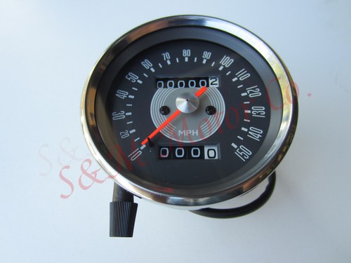 BSA TRIUMPH GREY FACE 150 M.P.H. SPEEDOMETER GAUGE INSTRUMENT 99-0161 ...