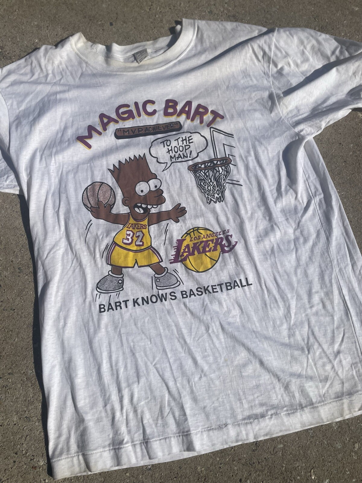 Vintage 80’s 90’s Bart Simpson Magic Johnson shirt - Gem