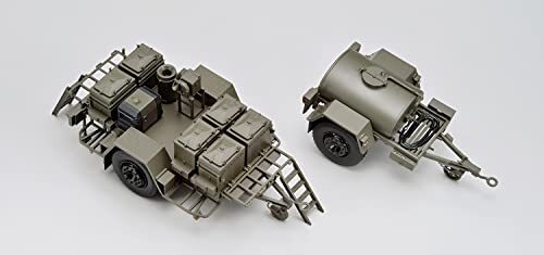 AOSHIMA 1/35 Military No.3 3.5t Truck (SKW-476) w/Field Kitchen & 1t ...