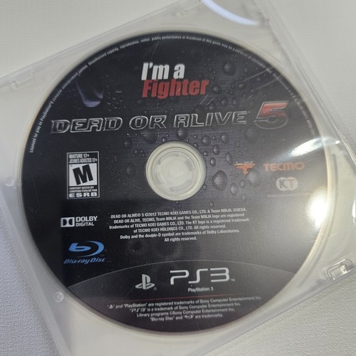 Sony PlayStation 3 PS3 Dead or Alive 5 Disc Only | eBay