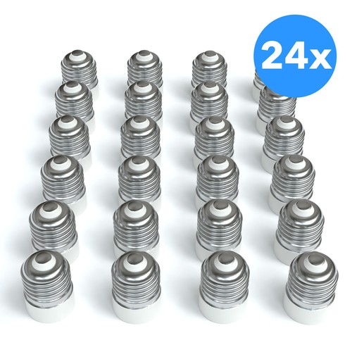 24x Lamp Socket Adapter E27 On E14 Socket Plug Bulbs Converter Lamp | eBay