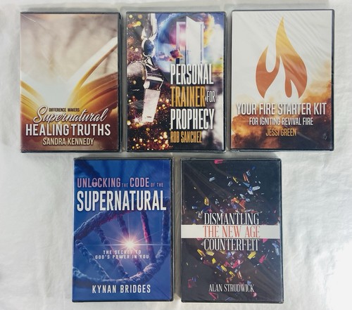 Sid Roth It’s Supernatural SEALED CD Set Lot of 5 Healing Personal Fire ...