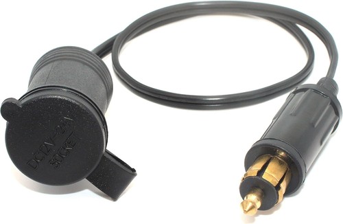 Cllena Extended Hella DIN Male Plug to Cigarette Socket | eBay