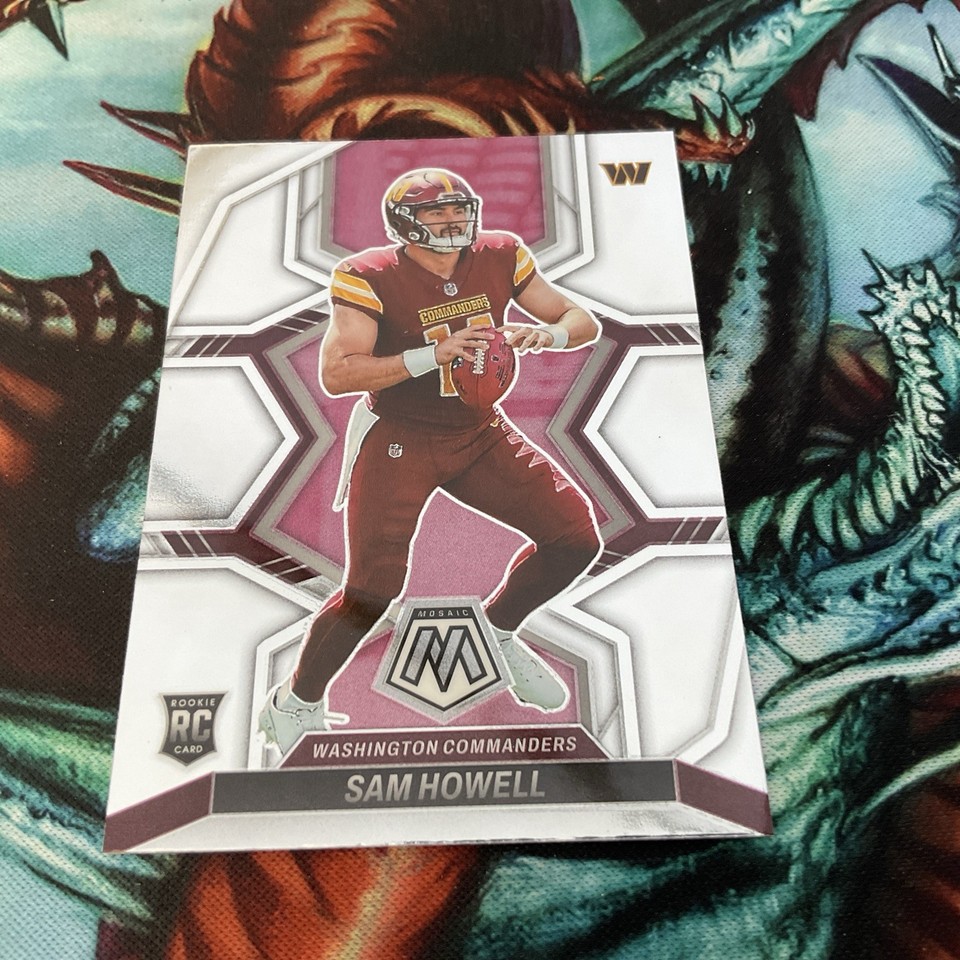 2022 Mosaic Rookie Commanders Sam Howell RC WHC619 | eBay
