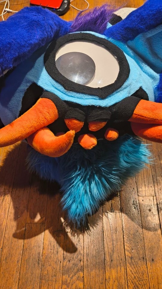 Cyclops Monster fursuit partial | eBay