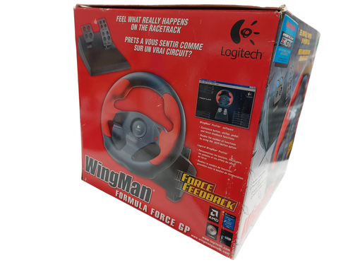 Logitech USB WingMan Formula Force Feedback GP Steering Wheel ...