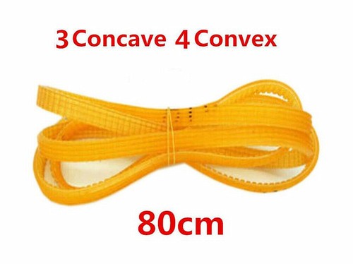 2*Wheel Balancer MachineTransmission PU Belt 3 Concave 4 Convex Length ...