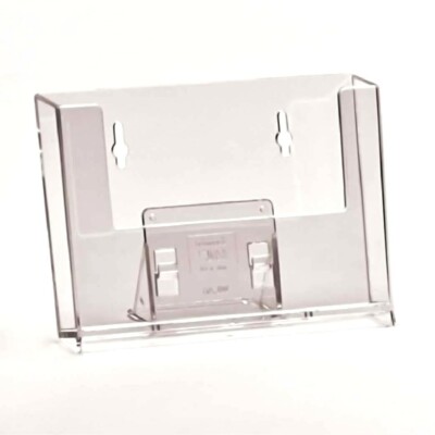 A6 LEAFLET HOLDER COUNTER LANDSCAPE POSTCARD FLYER HOLDER DISPENSER x 1 ...