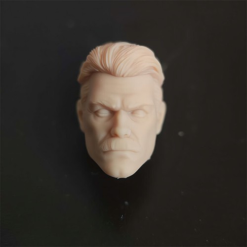 1/12 Scale With Beard The Invincible Man Head Sculpt Unpainted Fit 6 ...