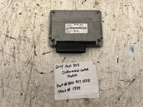 14 AUDI RS5 B8 OEM ACTIVE REAR DIFFERENTIAL CONTROL MODULE 8K0907163B ...