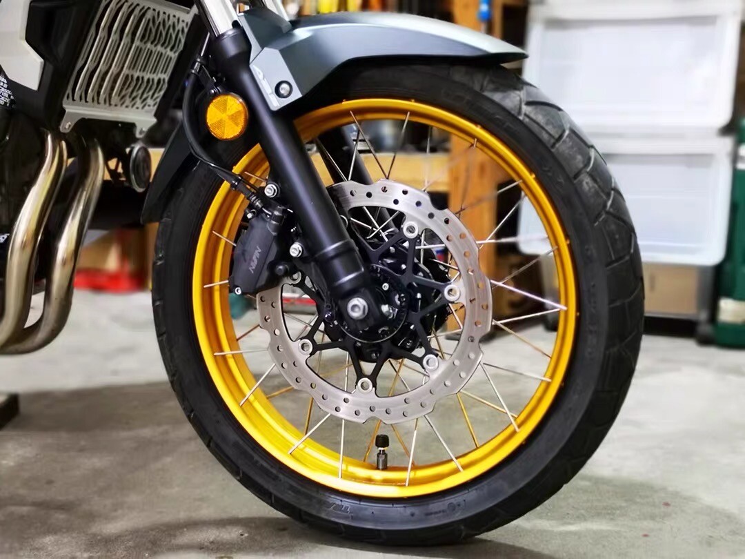 2022 Honda CB500X VMX 19/17 Tubeless Rims Supermoto Spoked Wheels ...
