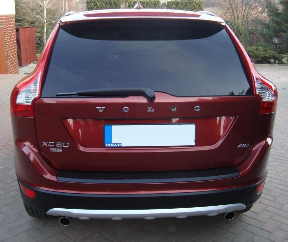 Fiberglass Rear Bumper Sport Design Diffuser (Double Exhaust) for Volvo ...