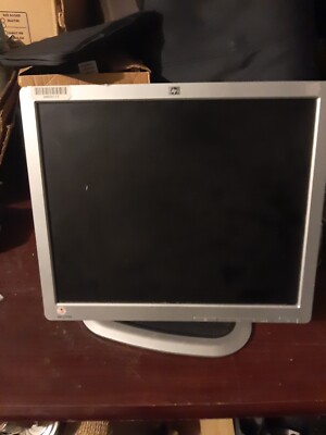 HP L1750 17" LCD Monitor and Stand (With Cords) | eBay