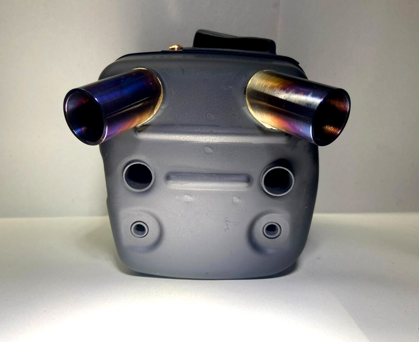 OEM HUSQVARNA 372XP 385XP 390XP 371 365 372 X-TORQ PORTED EXHAUST DUAL ...