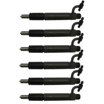 (6) Injectors 687372C91 Fits Case-IH 1086 1460 1466 1486 1470 1586 1660 ...