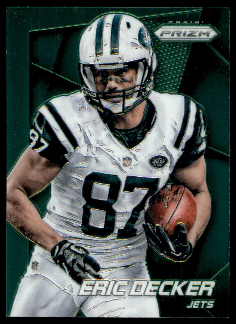 2014 Panini Prizm Green Prizm Eric Decker New York Jets #110 | eBay