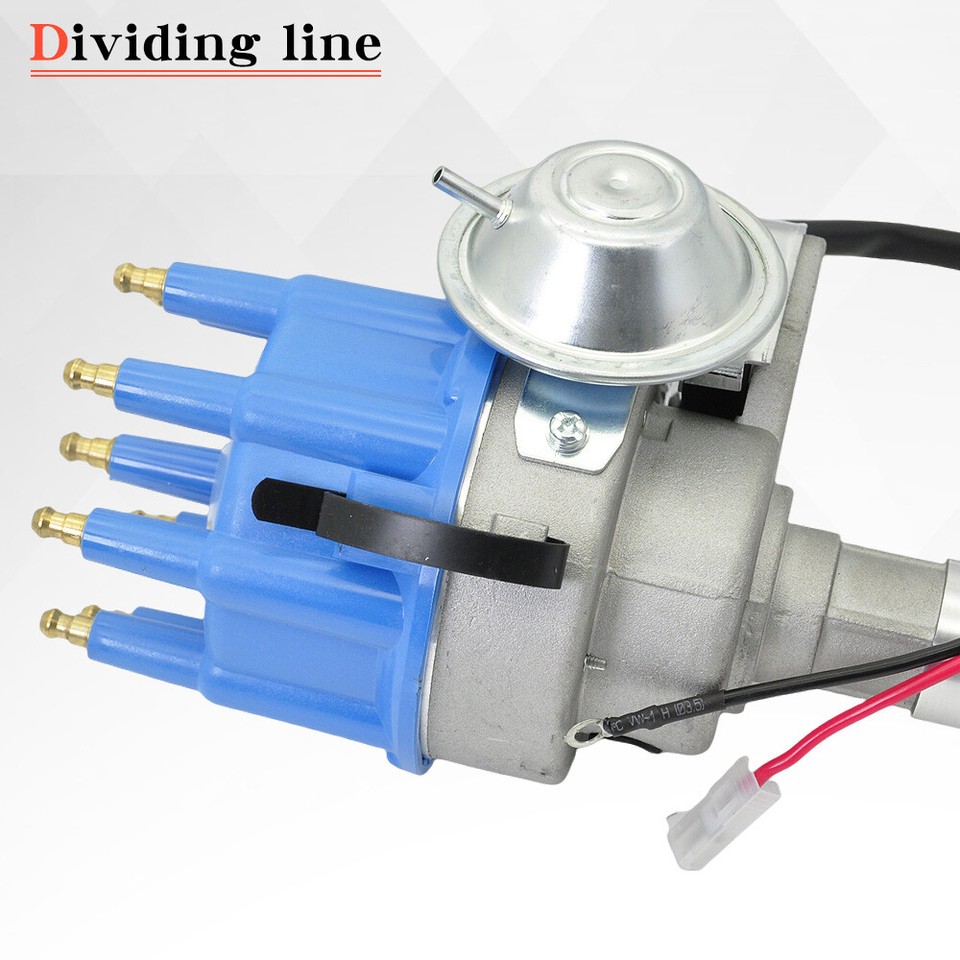 FOR small cap FORD 289 302 BLUE HEI Distributor + Coil + Spark Plug ...