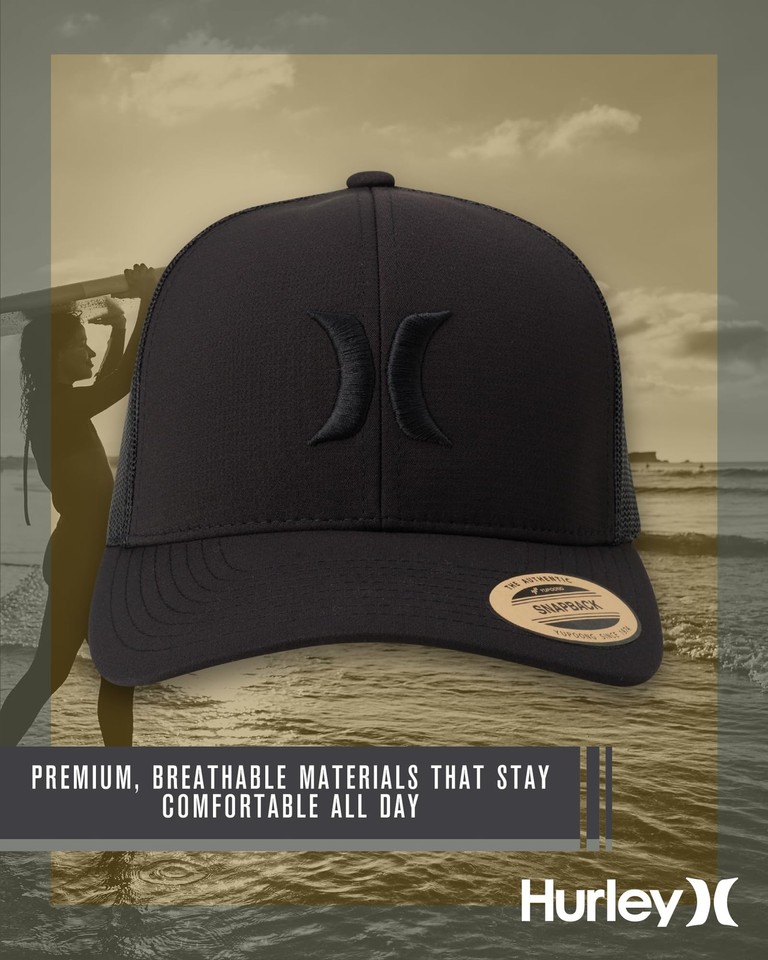 Men's Caps - Del Mar Mesh Panel Baseball Cap Trucker Hat - Snap Back ...