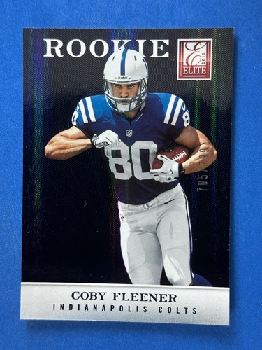 2012 Panini Elite #140 Coby Fleener Indianapolis Colts #/799 | eBay