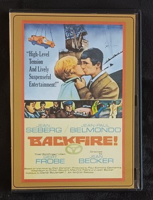 DVD Backfire! 1964 Jean-Paul Belmondo/Jean Seberg widescreen FINE | eBay