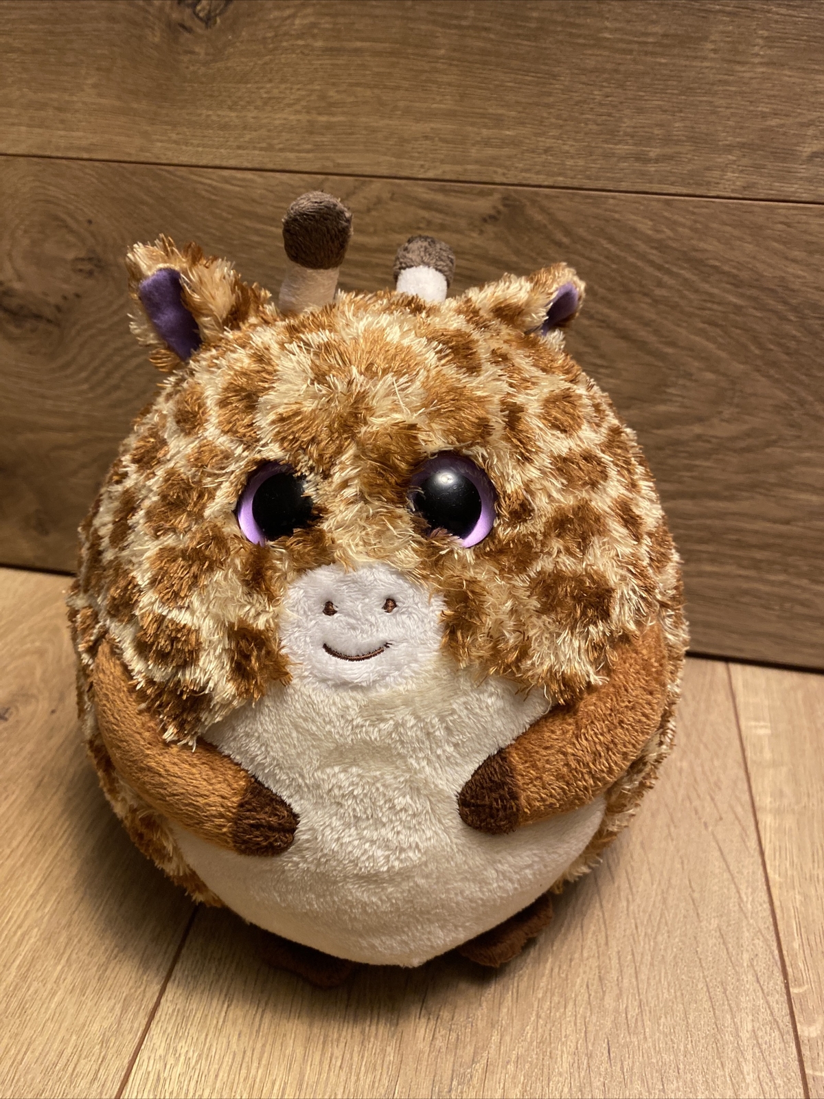 Ty Beanie Ballz 8" TIPPY The GIRAFFE medium RARE & RETIRED Preowned ...