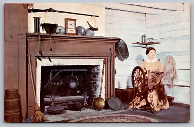 Log Cabin Ohio State Museum Columbus Ohio OH Postcard c1970 D2 | eBay