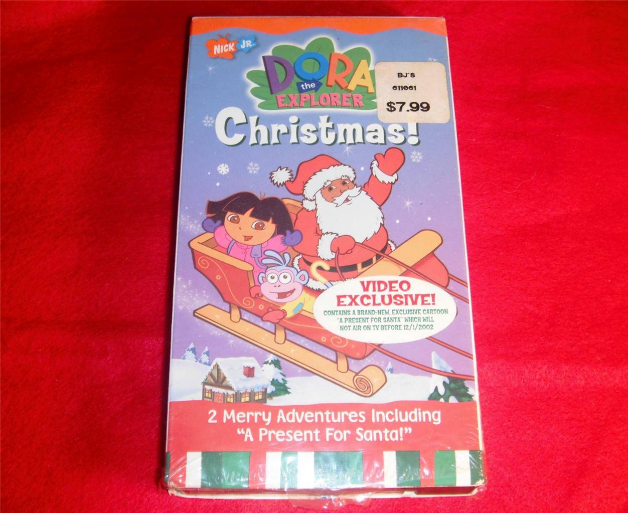 Nick Jr. VHS Dora The Explorer Christmas! Tape Kids Children Movie | eBay