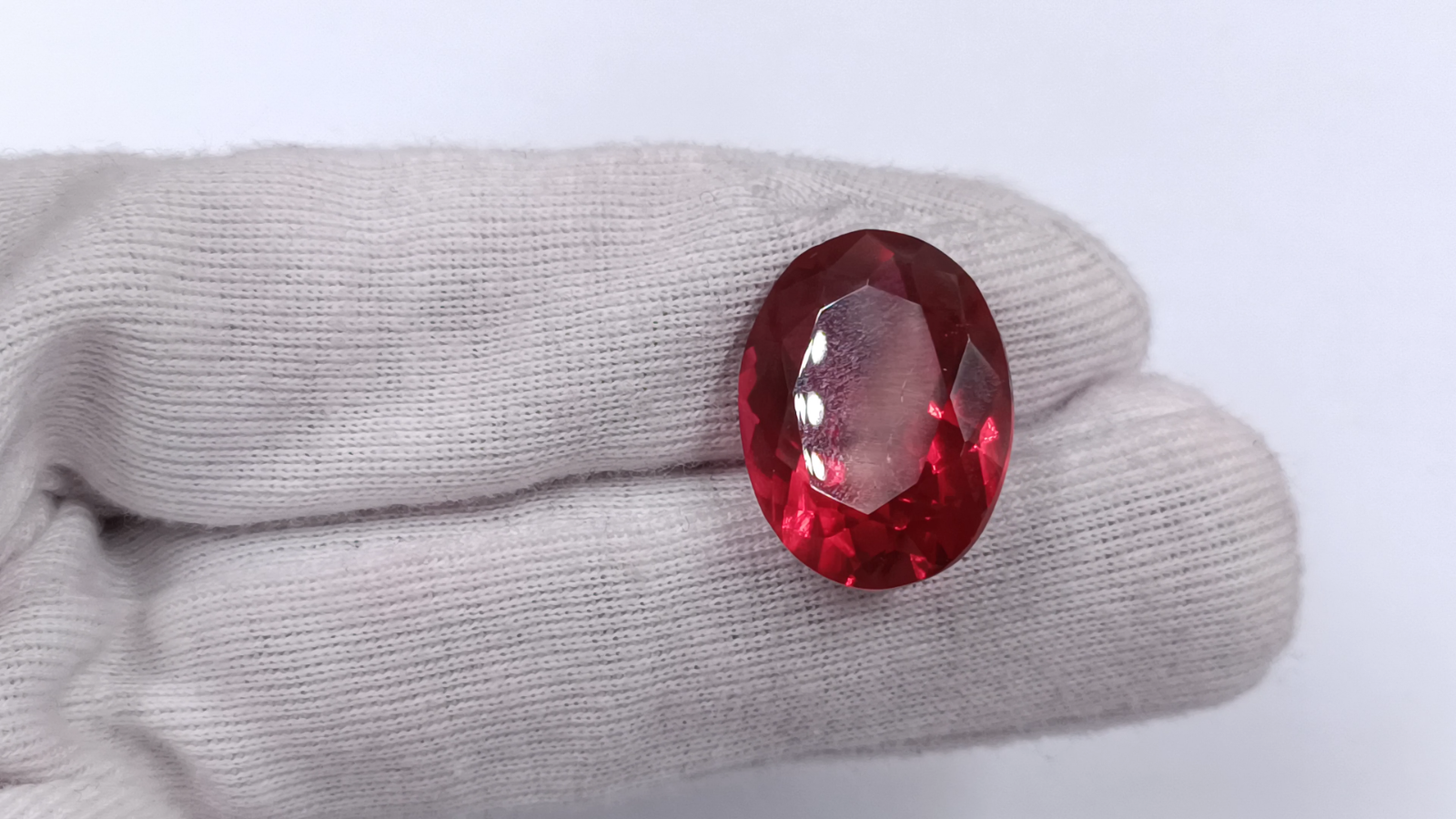 26-27 Ct Natural Red Ruby Oval Cut EGL Untreated/Unheated Loose ...