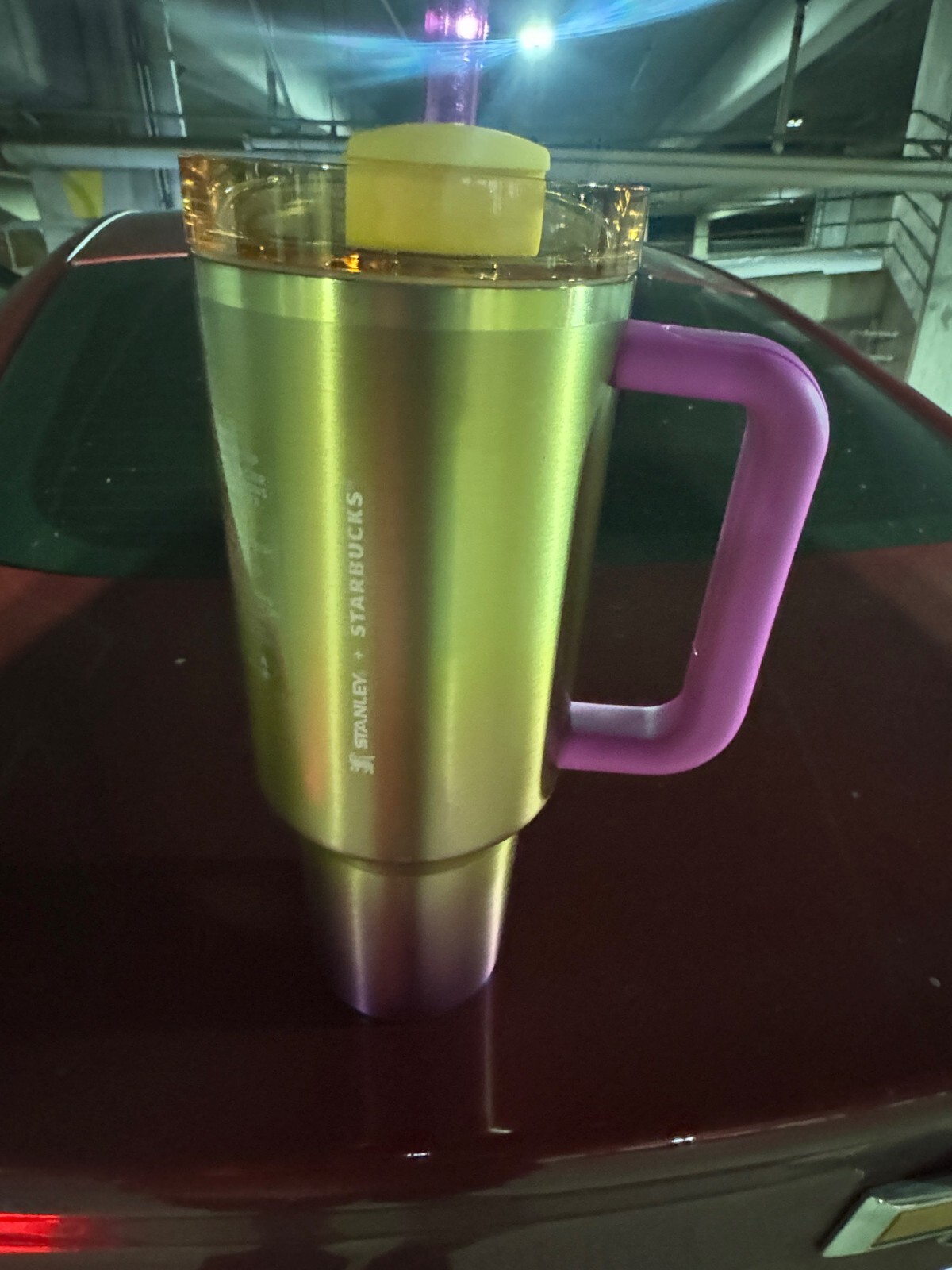 Starbucks X Stanley 40oz Quencher Sunset Gradient Summer 2024 (in hand ...