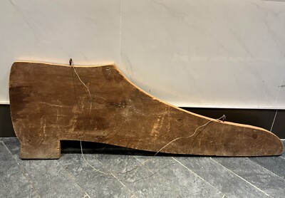 Antique 1890’s Wooden Americana Trade Sign - Comically Long Shoe ...