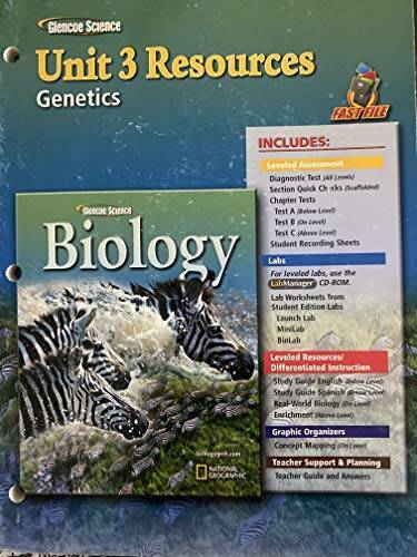 Glencoe Biology-Unit 3 Resources-Genetics (Glencoe Biology, Unit 3) - VERY GOOD | eBay