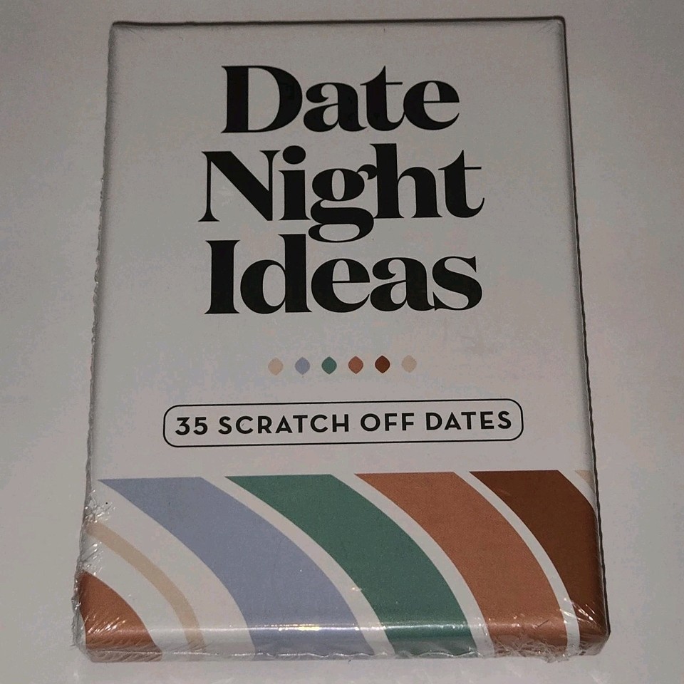 Date Night Ideas - 35 Scratch Off Dates - Fun Romantic Couples Game ...