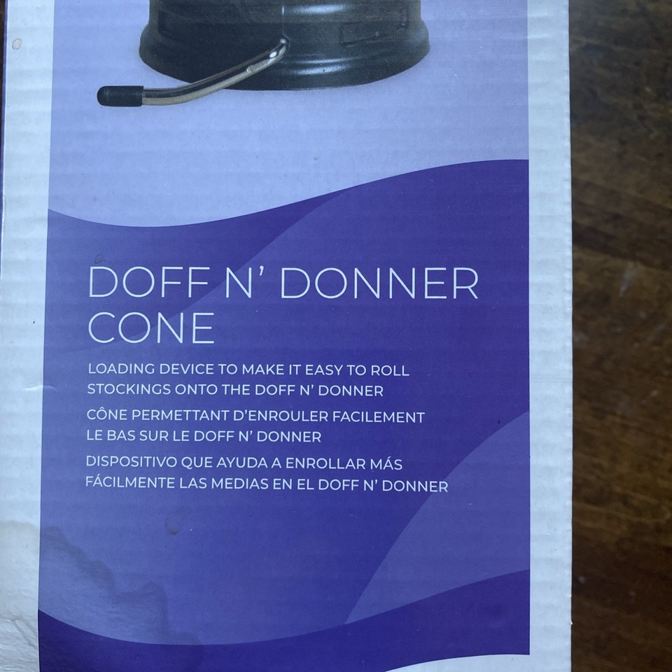 Doff N' Donner "Cone" Compression Stocking/Diabetic Sock Aid (Sleeve ...