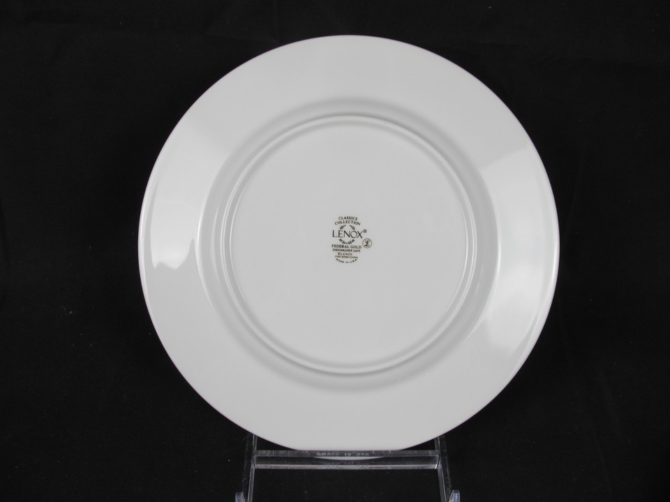 (6) Lenox Federal Gold Salad Plates 8 1/8" | eBay